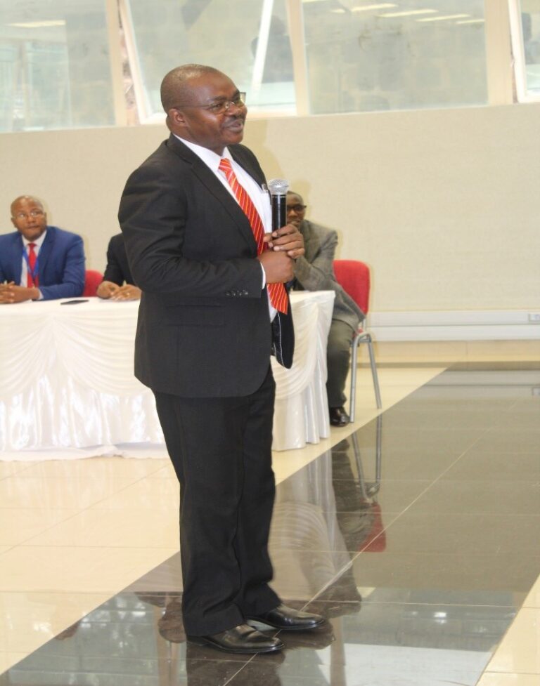 The VC (Prof. George KIMATI) and his delegation, after a meeting with all UoK-MUSANZE CAMPUS ...